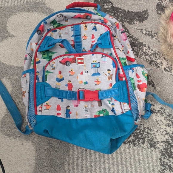 Pottery Barn Kids | Other | Pottery Barn Lego Backpack With Colorful ...